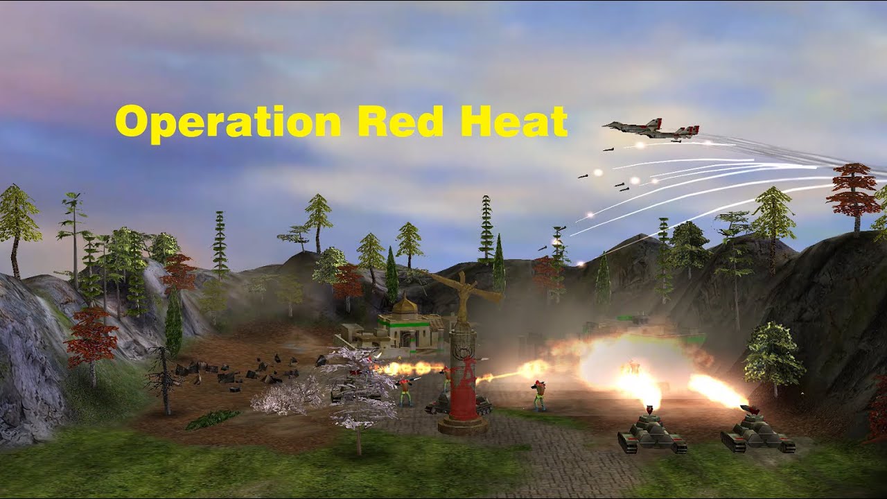 General Zero Hour Custom Mission - Operation Red Heat - YouTube