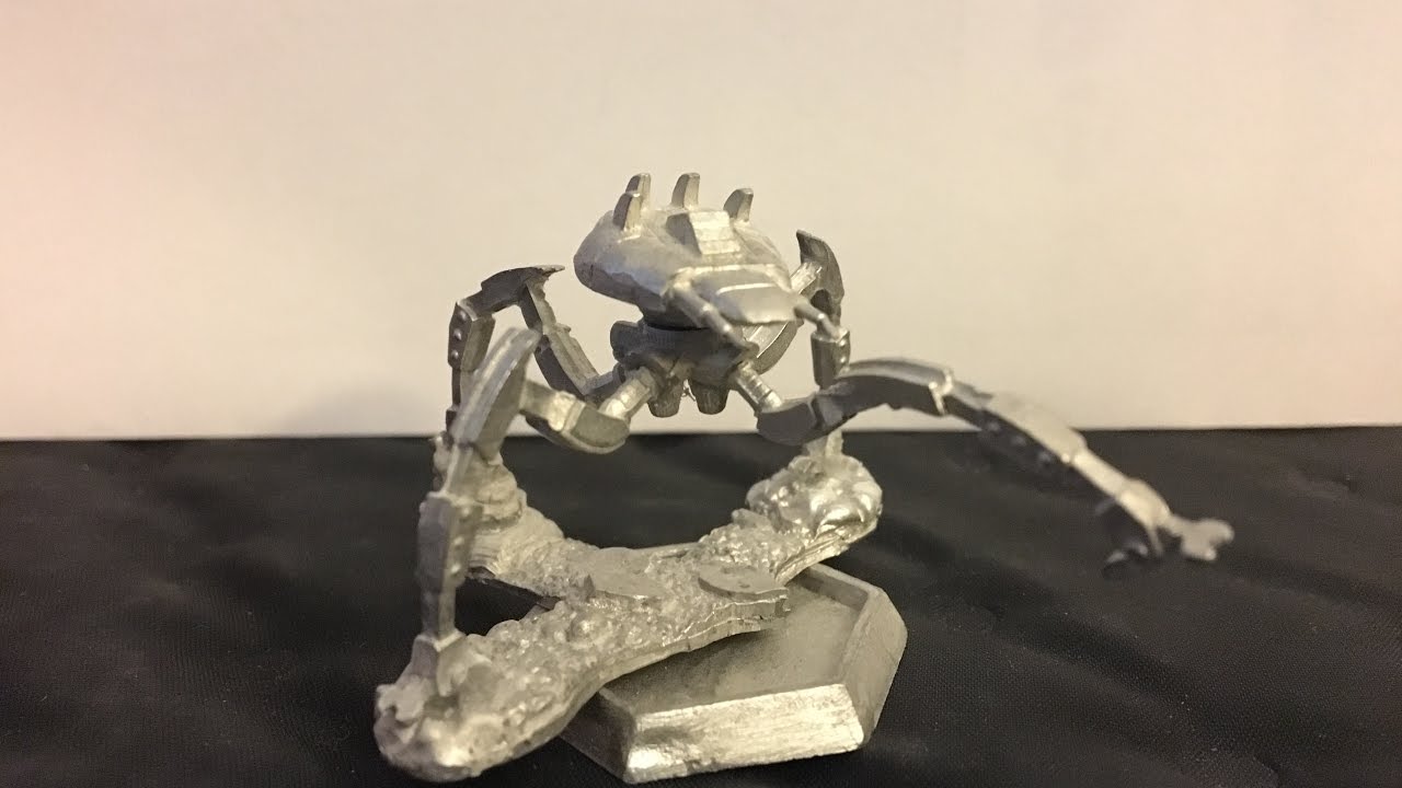 Battletech - Tarantula ZPH-1 Assembly - YouTube