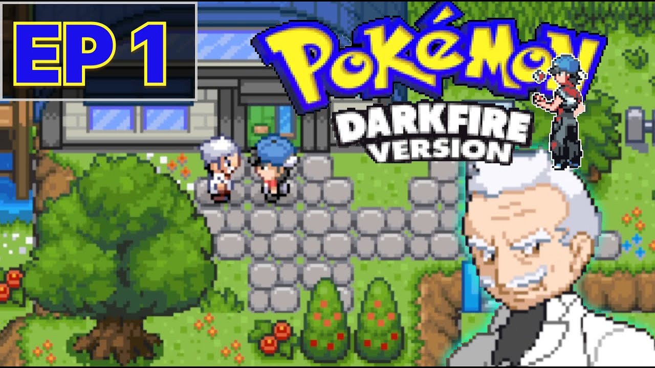 BRAND NEW BEAUTIFUL POKEMON ROMHACK! Pokemon Darkfire EP 1 | Let's Play ...