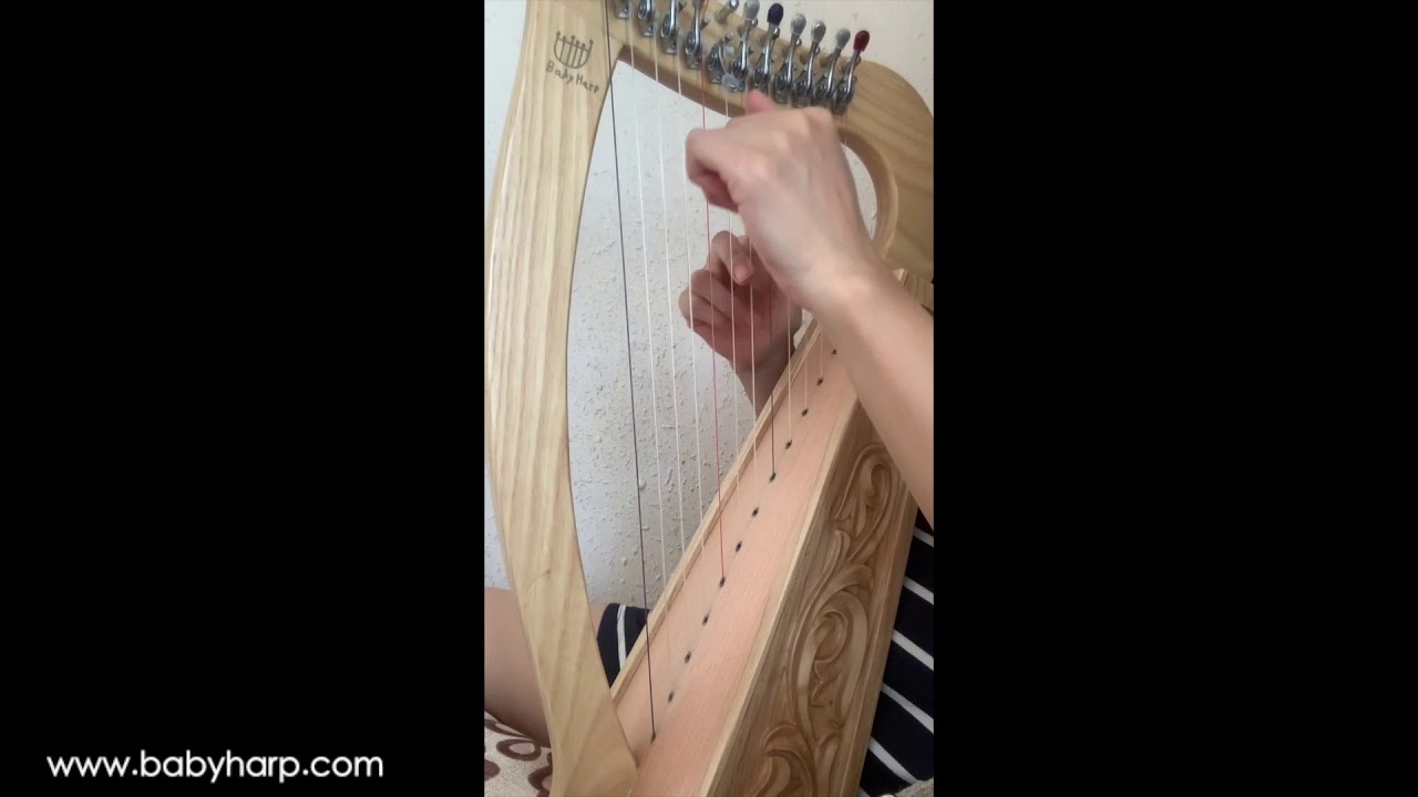 The Quilting Party Song, 12 String Harp Song, Baby Harp, Harp Solo ...