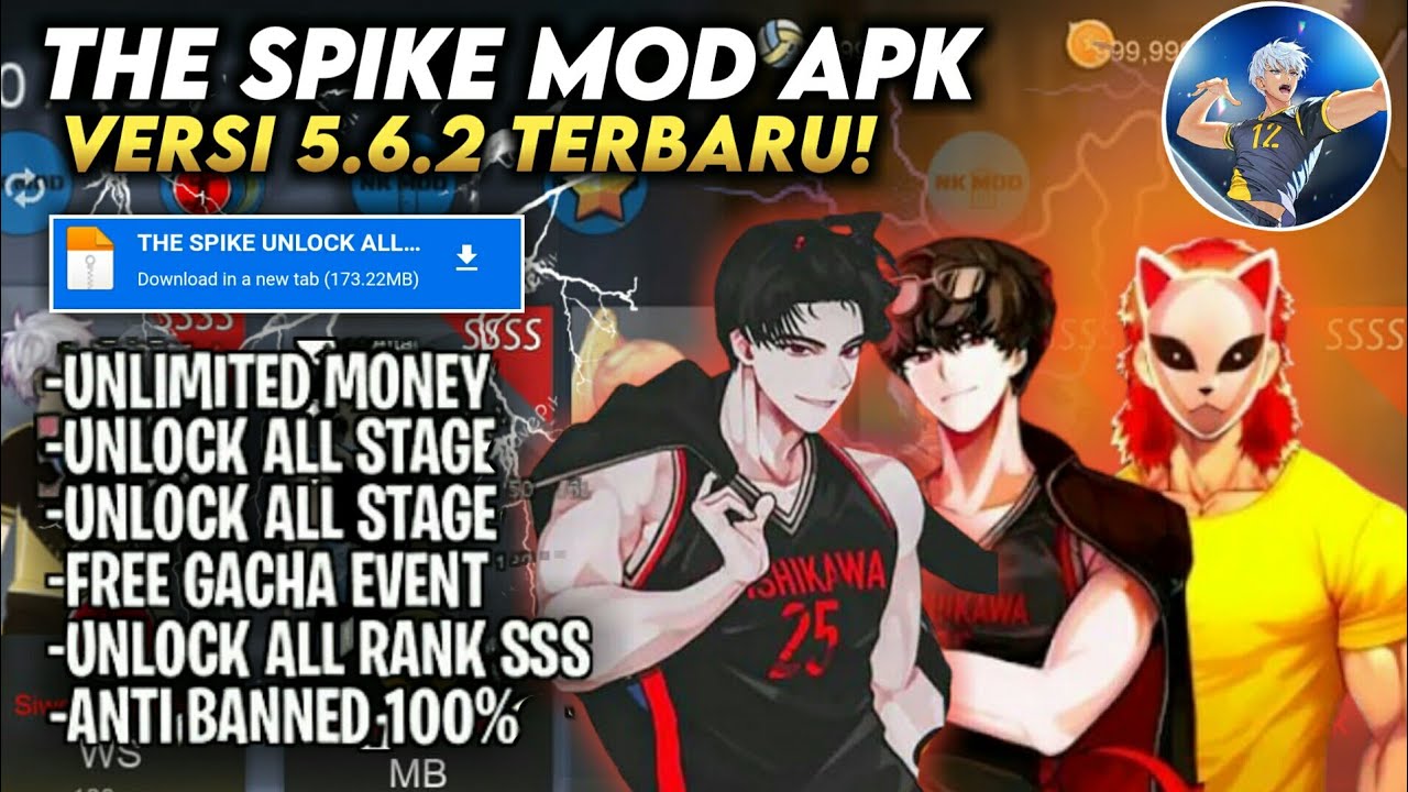 RELEASE The Spike Volleyball Mod Apk Versi 5.6.2 Terbaru 2024 - Bisa ...