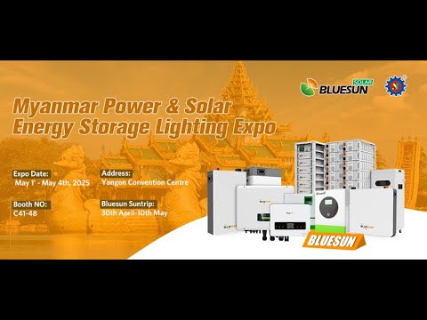 Myanmar Power & Solar Energy Storage Lighting Expo - YouTube