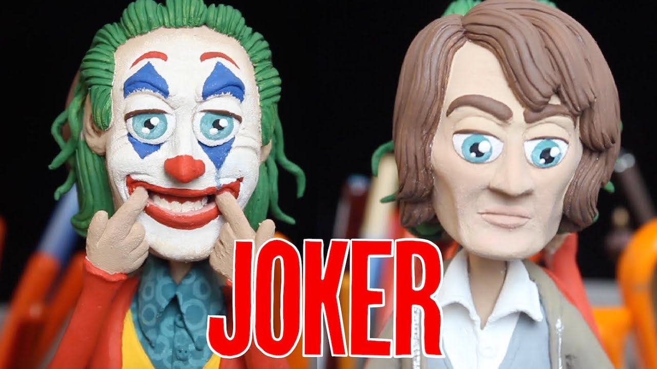 Sculpting Joker out of Polymer Clay - YouTube