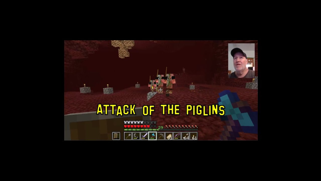 Minecraft MOB World 2 Episode 39 - Attack of the Piglins - YouTube
