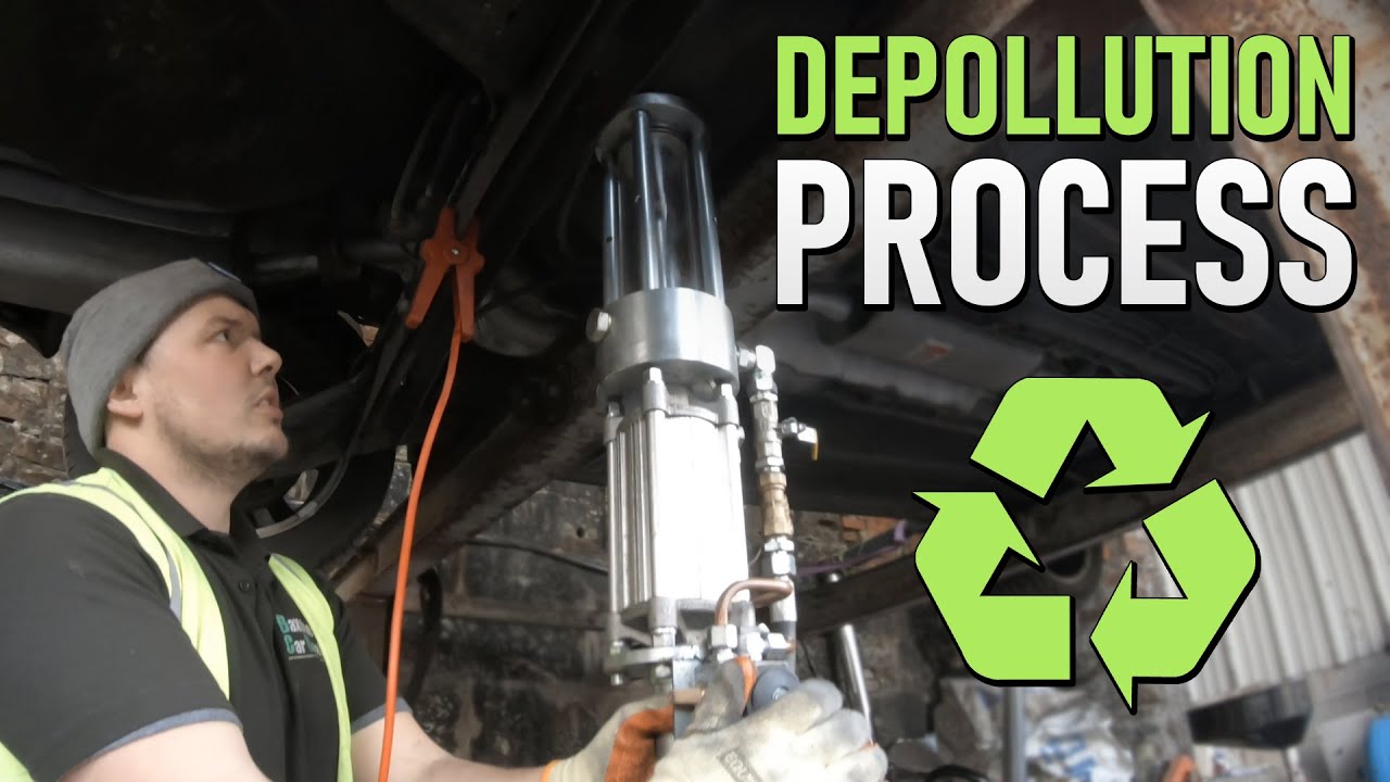 HOW TO FULLY DEPOLLUTE END-OF-LIFE VEHICLES IN THE UK! - YouTube