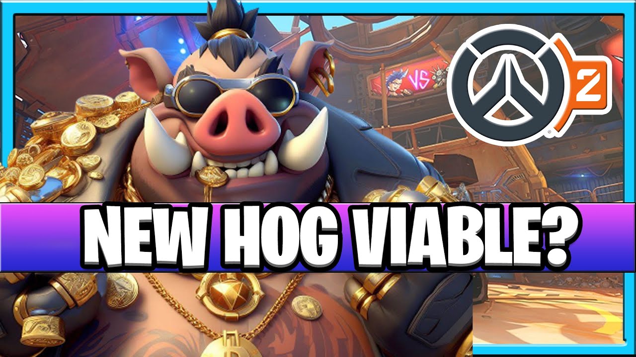 New Roadhog rework gameplay (Roadhog rework Gameplay Ranked OverWatch 2 ...