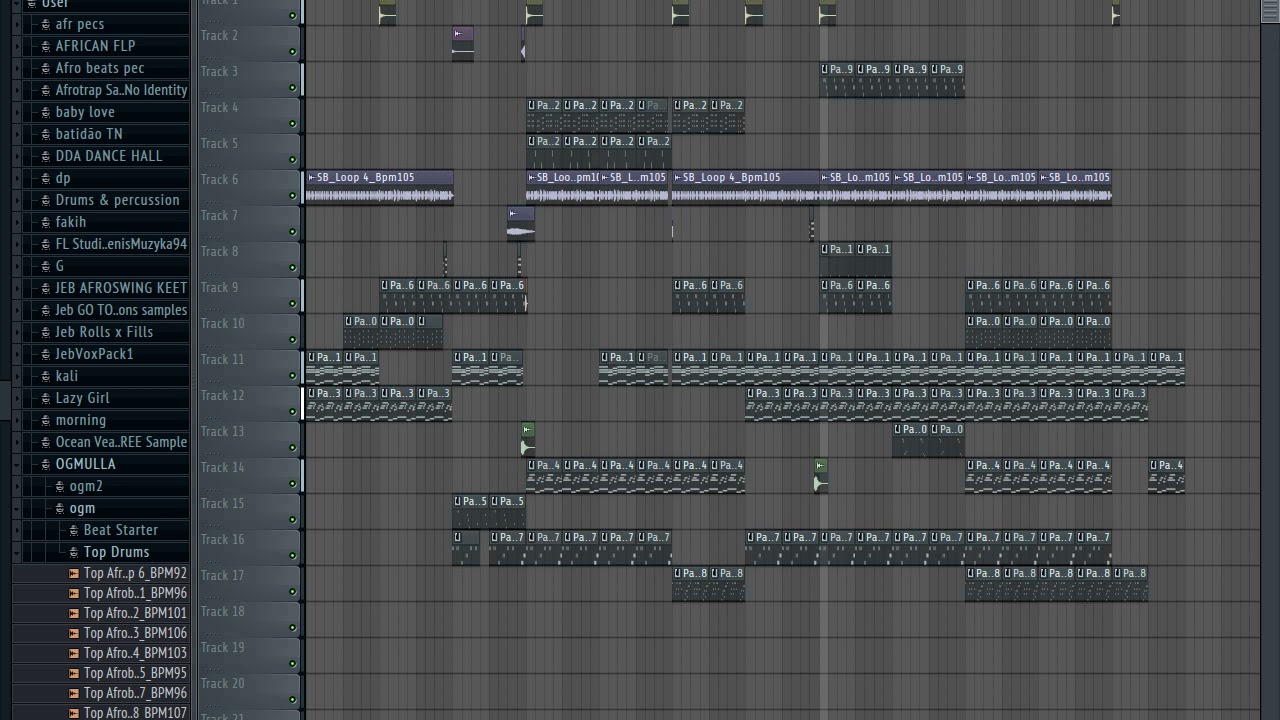 AFRO-BEAT tutorial - YouTube