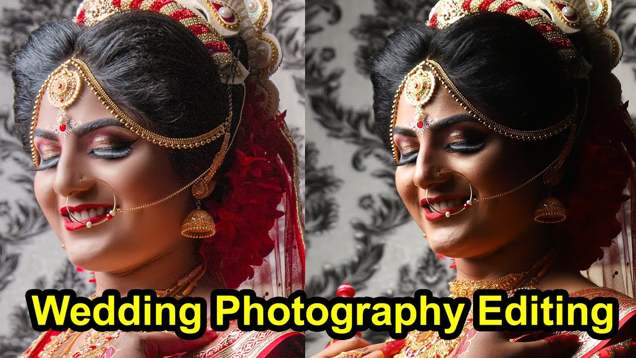 Easy Way Wedding Photography Editing In photoshop CC. - YouTube