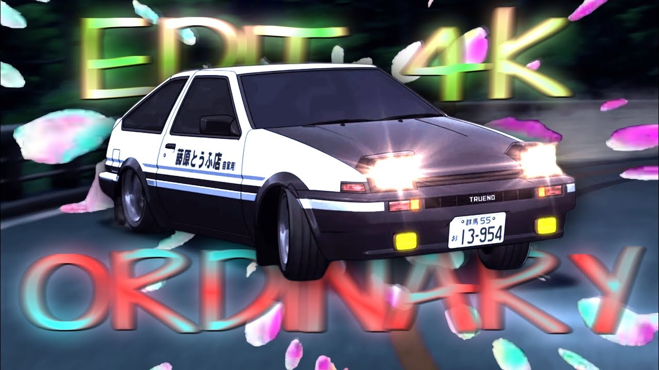 Initial D [EDIT 4K] - YouTube