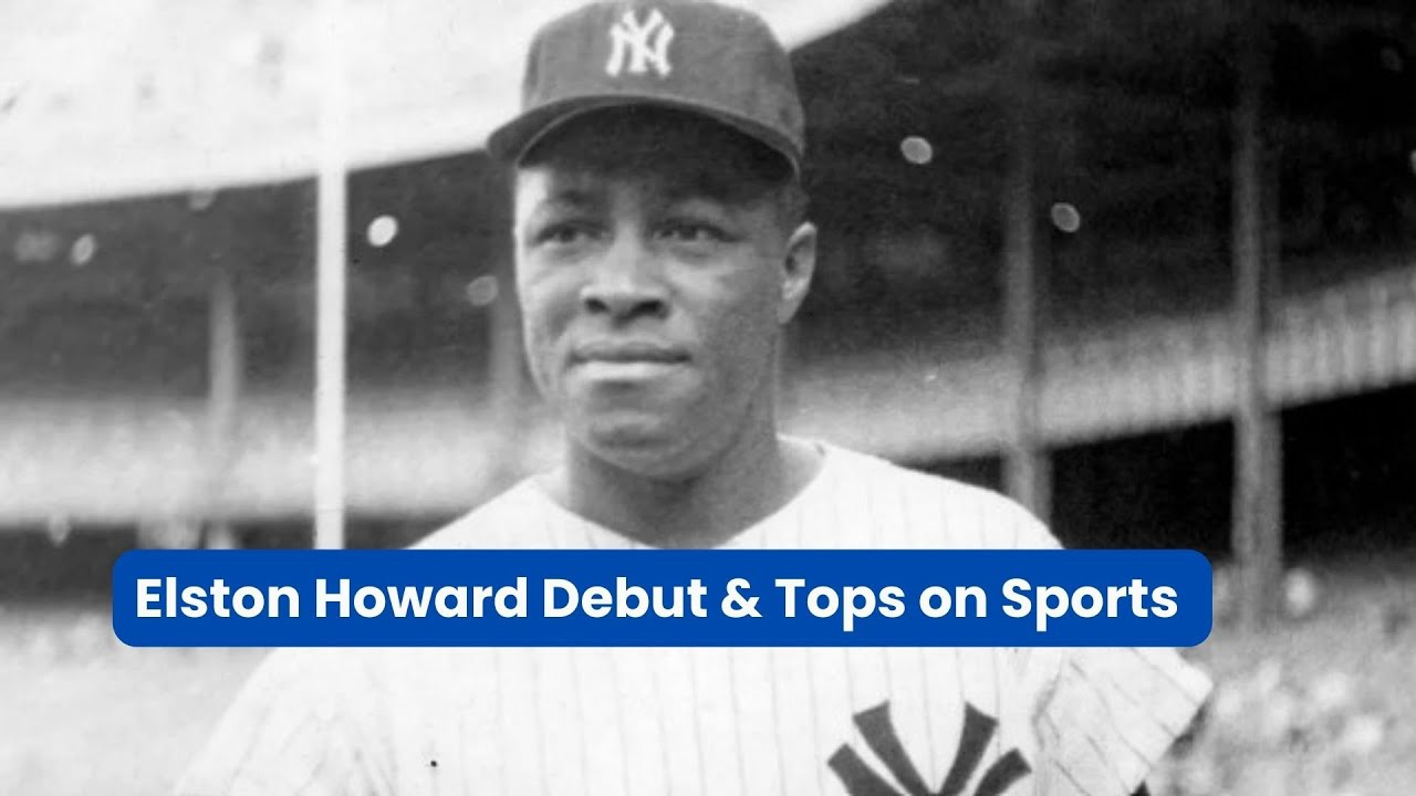 Elston Howard - Debut Tops on Sports - YouTube