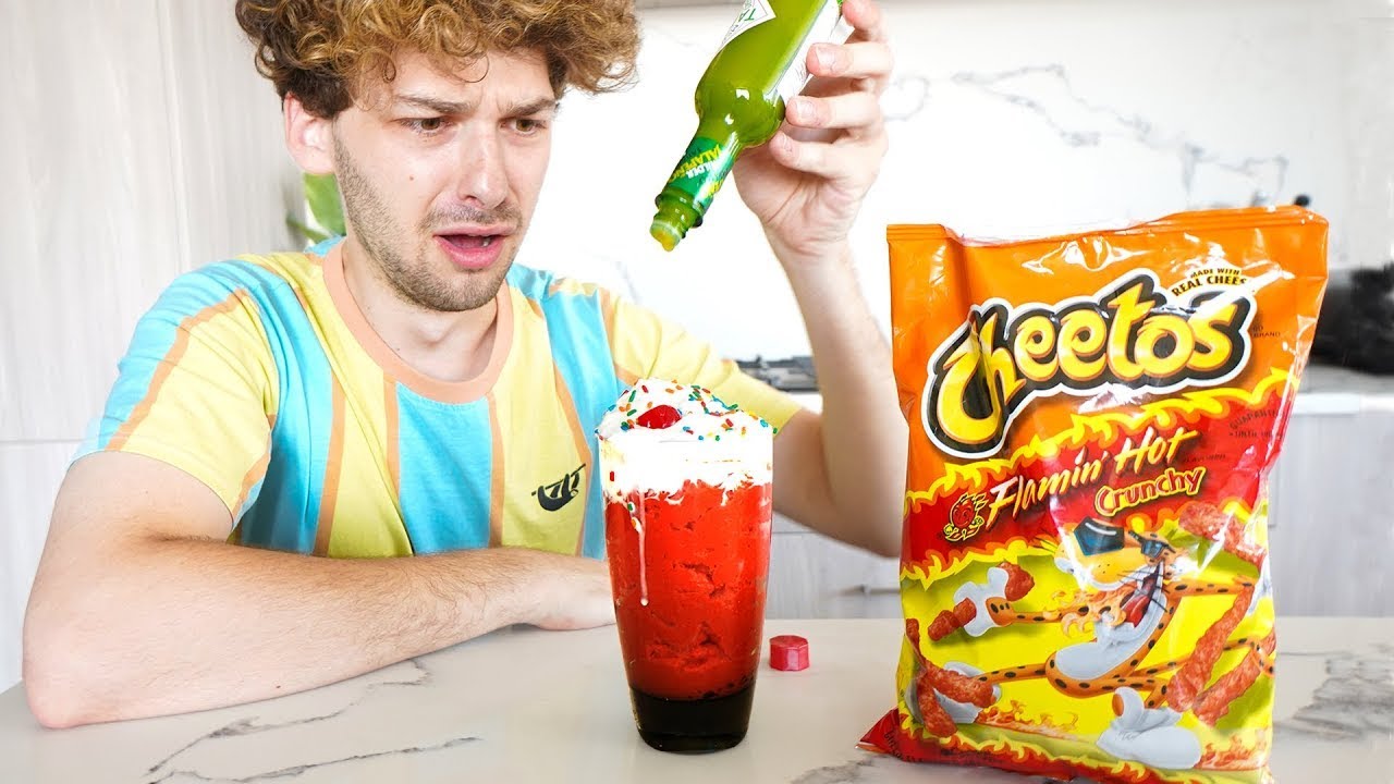 Making A CHEETOS Milkshake Will It Taste Good - YouTube
