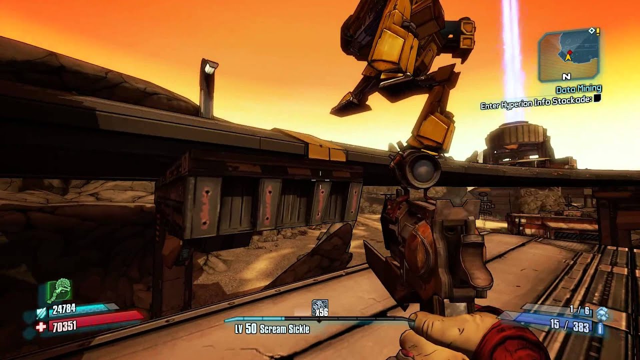 Borderlands 2 Krieg Saturn TVHM Kill - YouTube