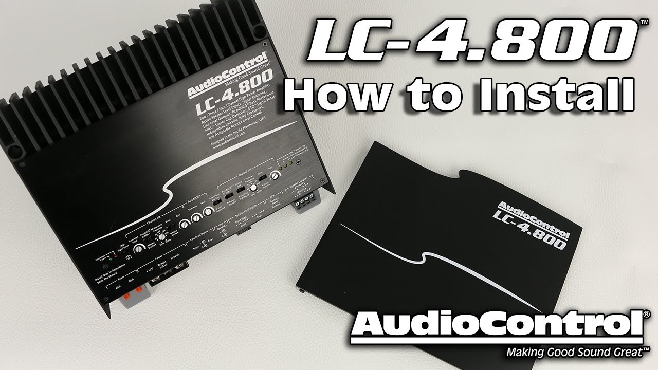LC-4.800 Amplifier - Install and Powerful Feature review! - YouTube