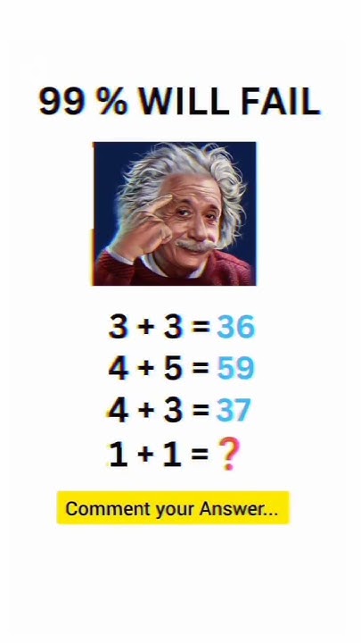 99% will fail..?🤔 #student #mathematics #viral#answer #maths #ternding ...