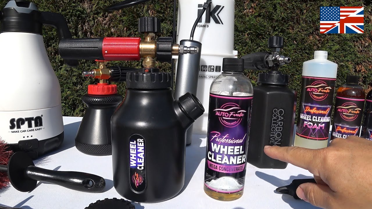 Best way to CLEAN your WHEELS in 2023 🚘 AUTO FANATIC Professional WHEEL ...