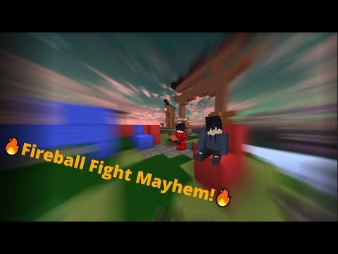🔥 Fireball Fight Mayhem! | Epic Fireball Fights in Minecraft - YouTube