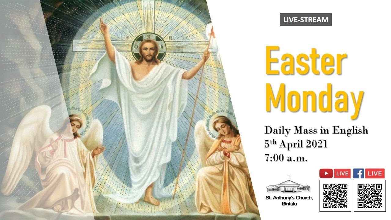 Easter Monday - Mass in English - YouTube