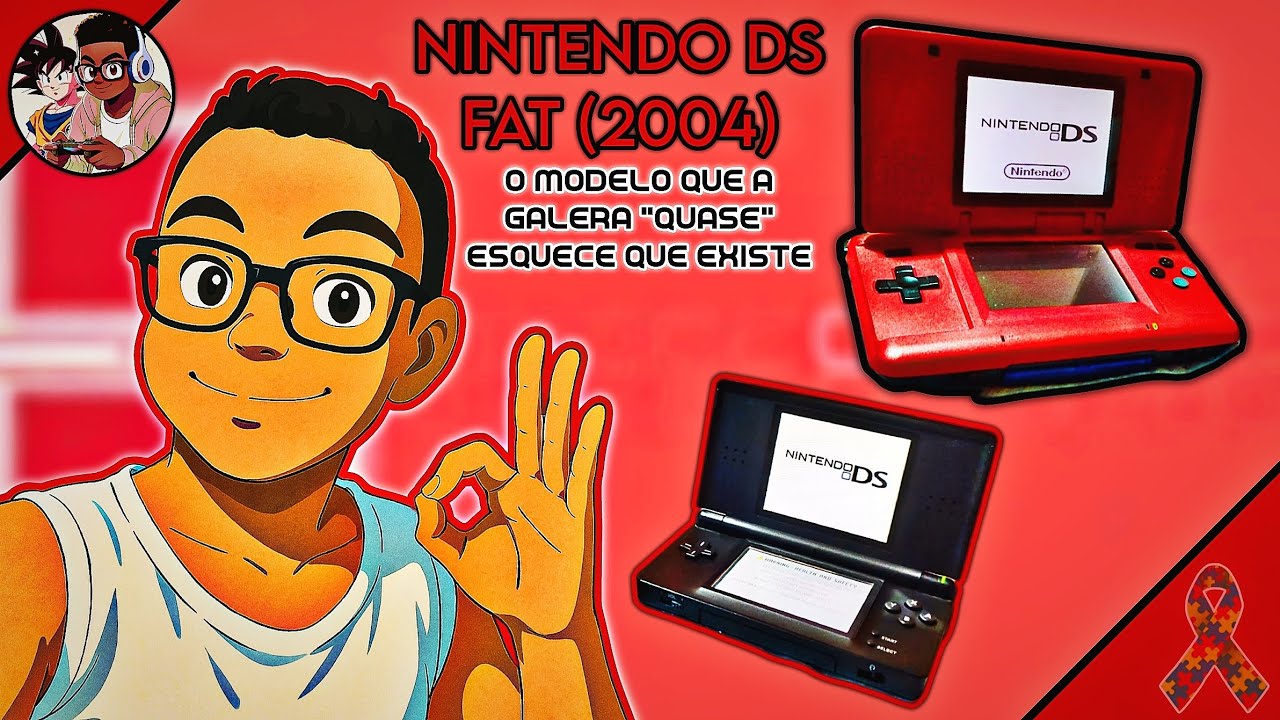 NINTENDO DS FAT O MODELO QUE A GALERA "QUASE" ESQUECE QUE EXISTE 🎮😲 ...