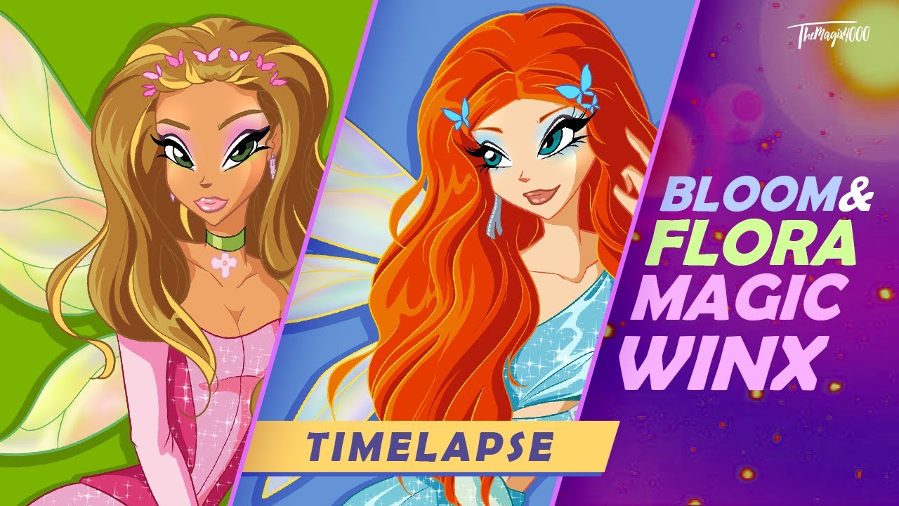 Winx Club Bloom And Flora