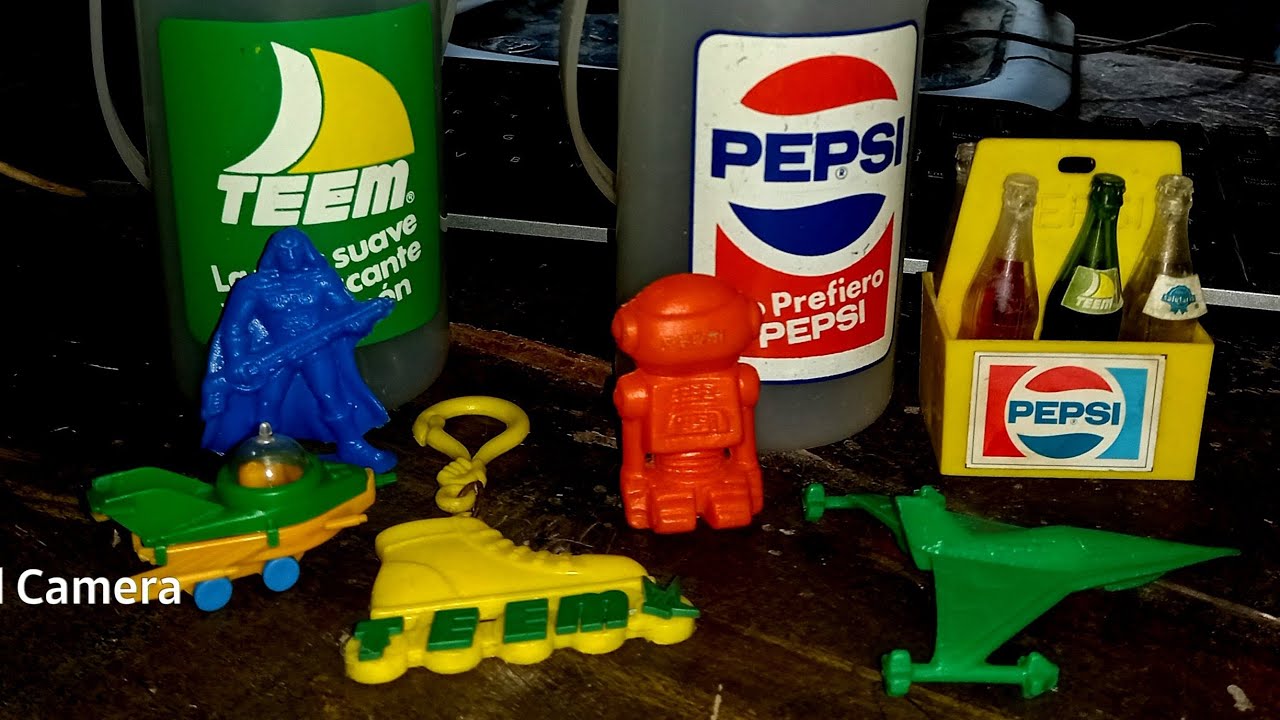 Promos Retro de Guatemala 80s. Promociones Pepsi, Teem, Galácticos y ...