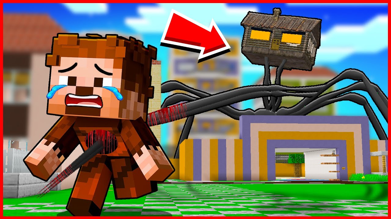 KORKUNÇ EV PEŞİMİZE DÜŞTÜ! 😱 - Minecraft - YouTube
