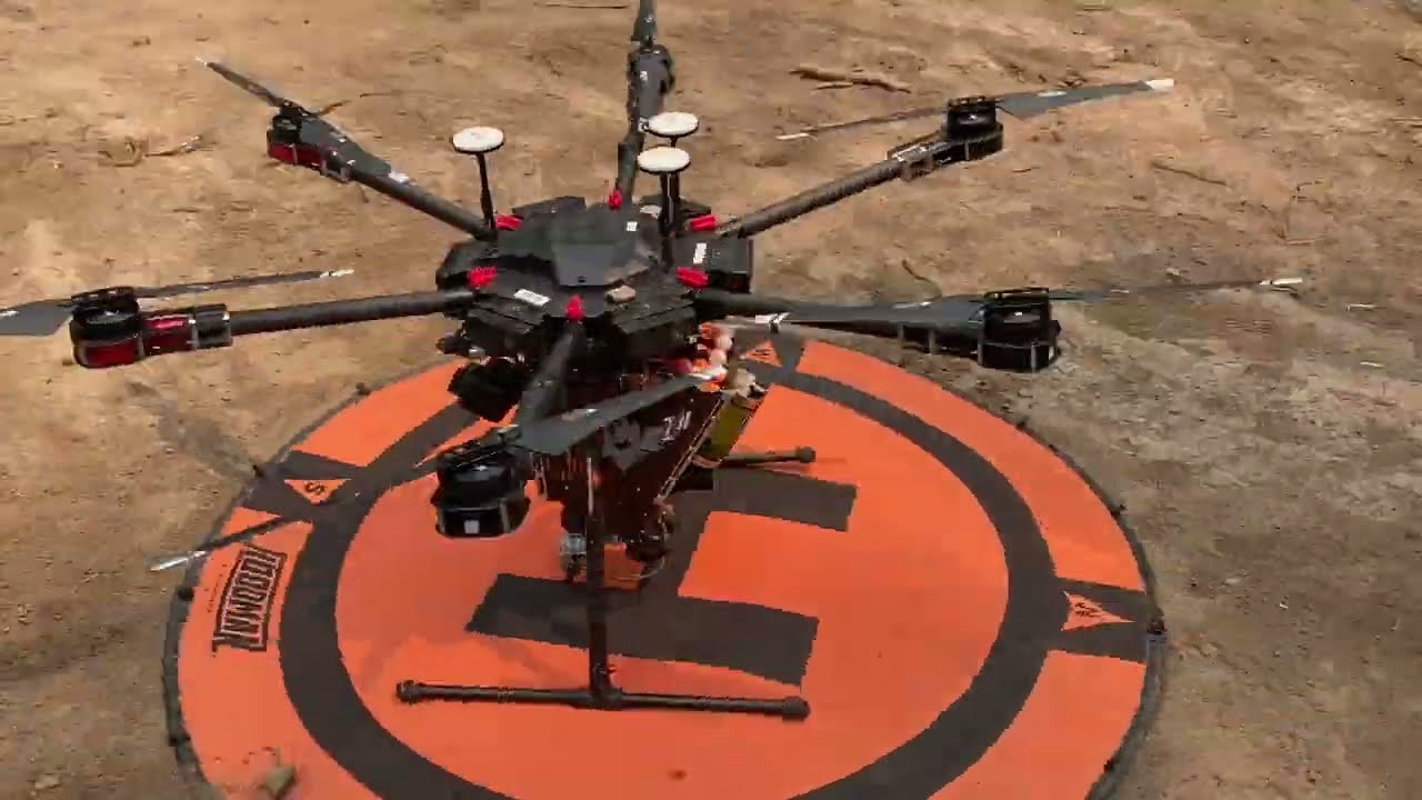 Unmanned Aircraft Systems (UAS/drone) Taking off &Landing on the Cedar ...