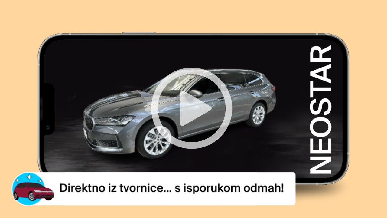Novi automobil koji je “simply clever”-Škoda (CZ)-SUPERB Combi ...