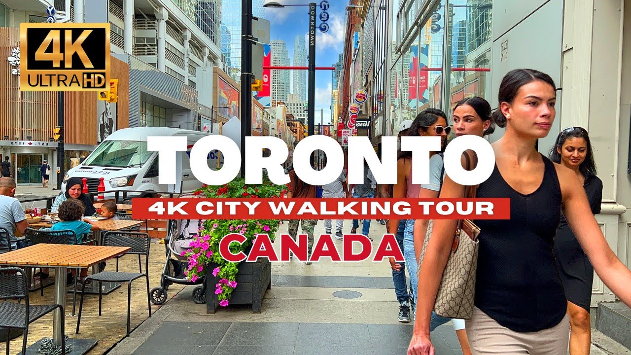 🇨🇦 Toronto, Canada Walking Tour - Downtown Yonge Street [4K Ultra HDR ...