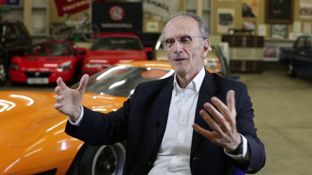 WAYNE CHERRY, VAUXHALL DESIGN GURU, INTERVIEWED BY SIMON HUCKNALL AT ...