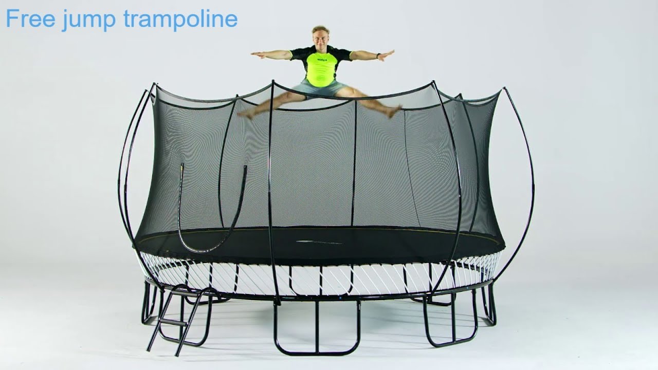 Why the free jump trampoline makes so different? - YouTube