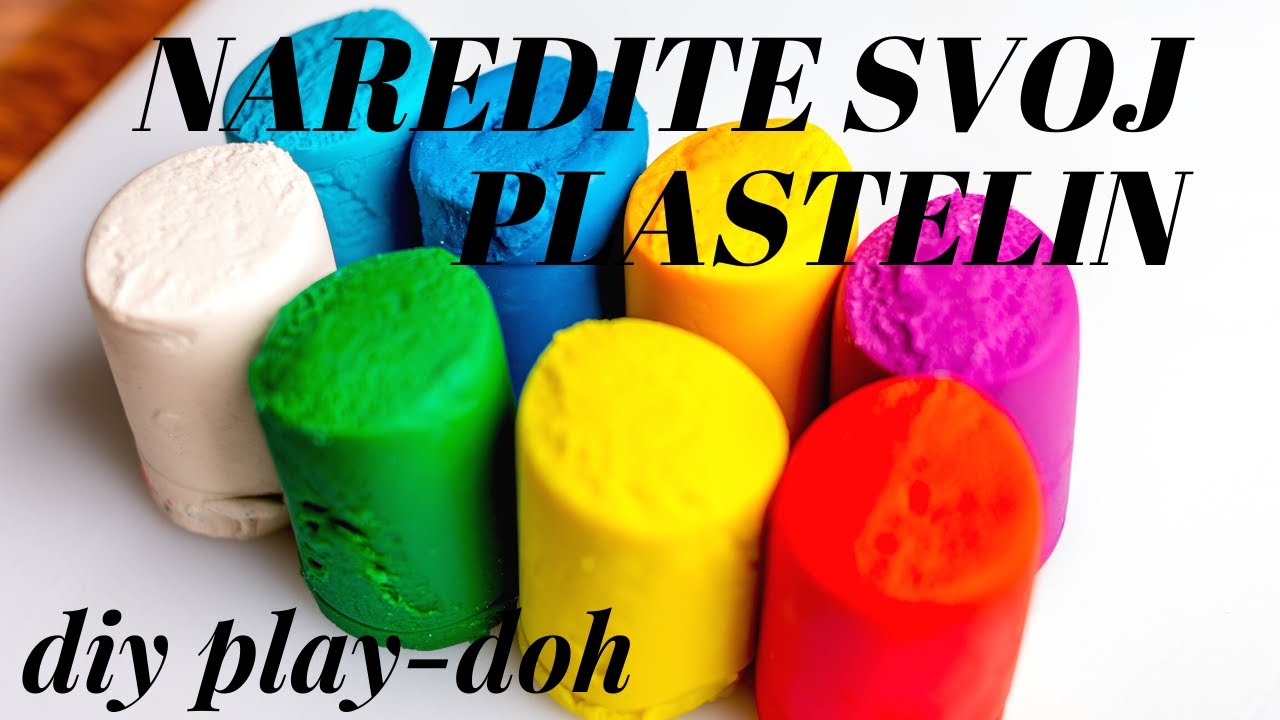 Naredi sam: PLASTELIN (DIY Play-Doh) - YouTube