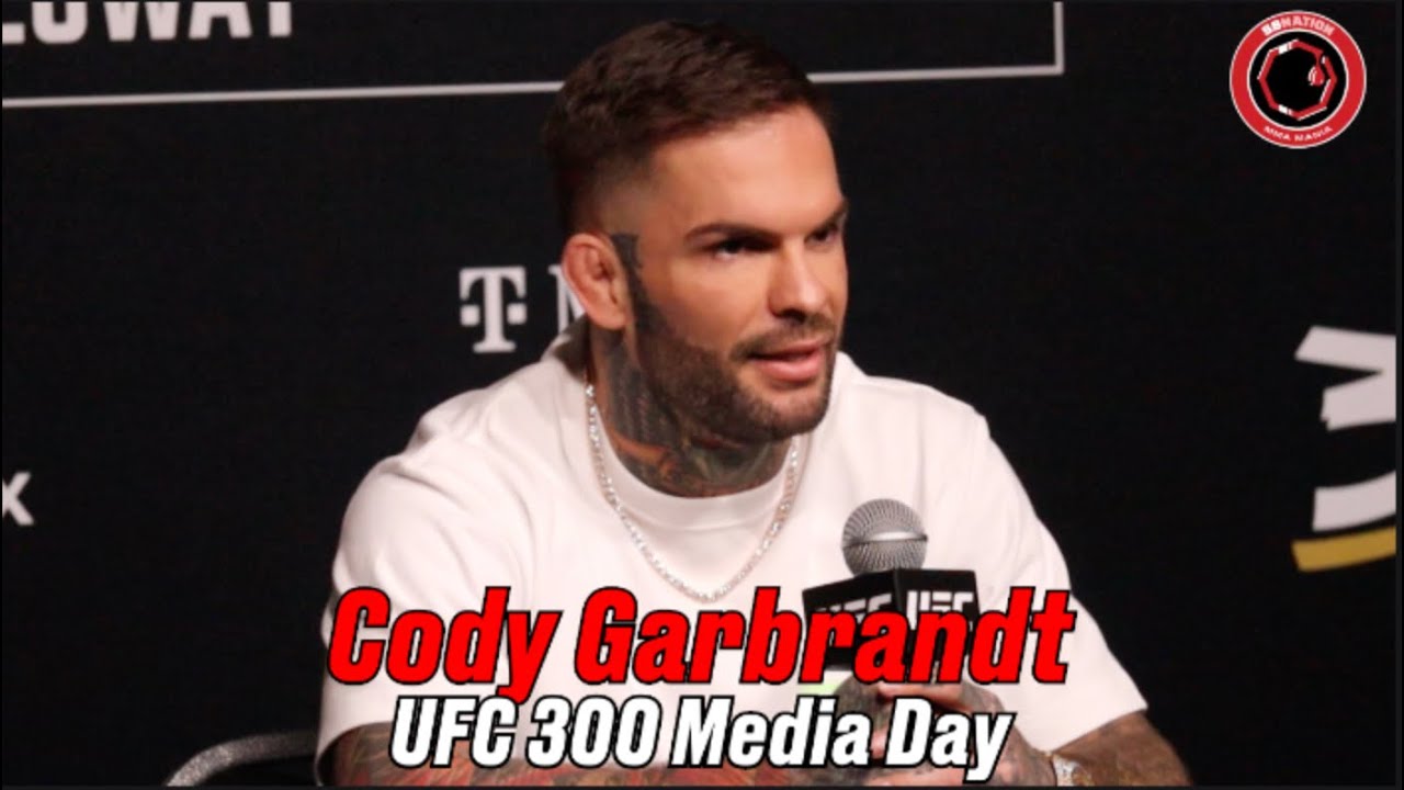 Cody Garbrandt -- 'No One Moves Bantamweight Division Needle Like Me ...