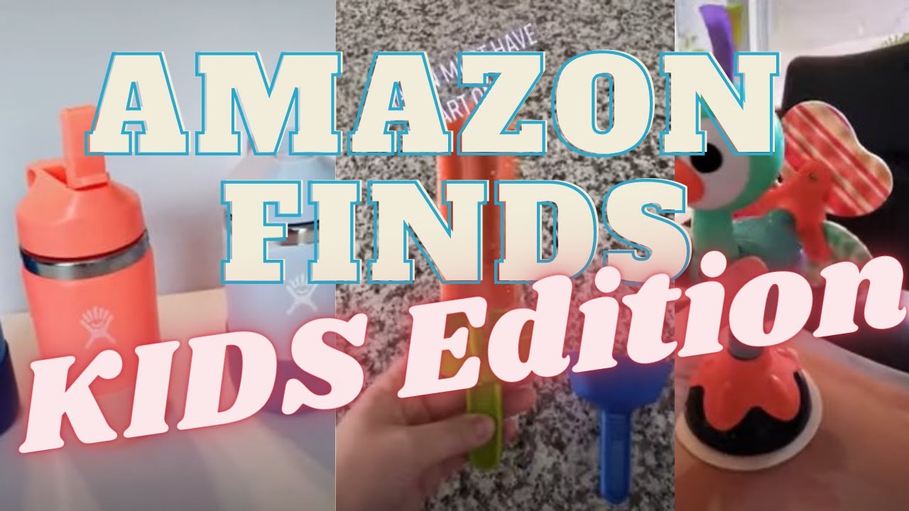 Amazon Finds KIDS Edition Pt 1 - TikTok Made me Buy It - YouTube