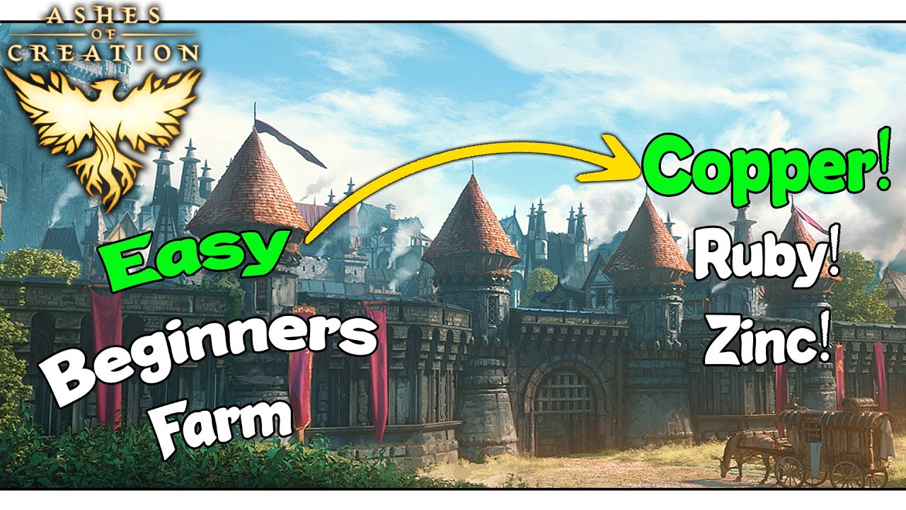 Where to find Copper Ore in Ashes of Creation | Alpha 2 | - YouTube