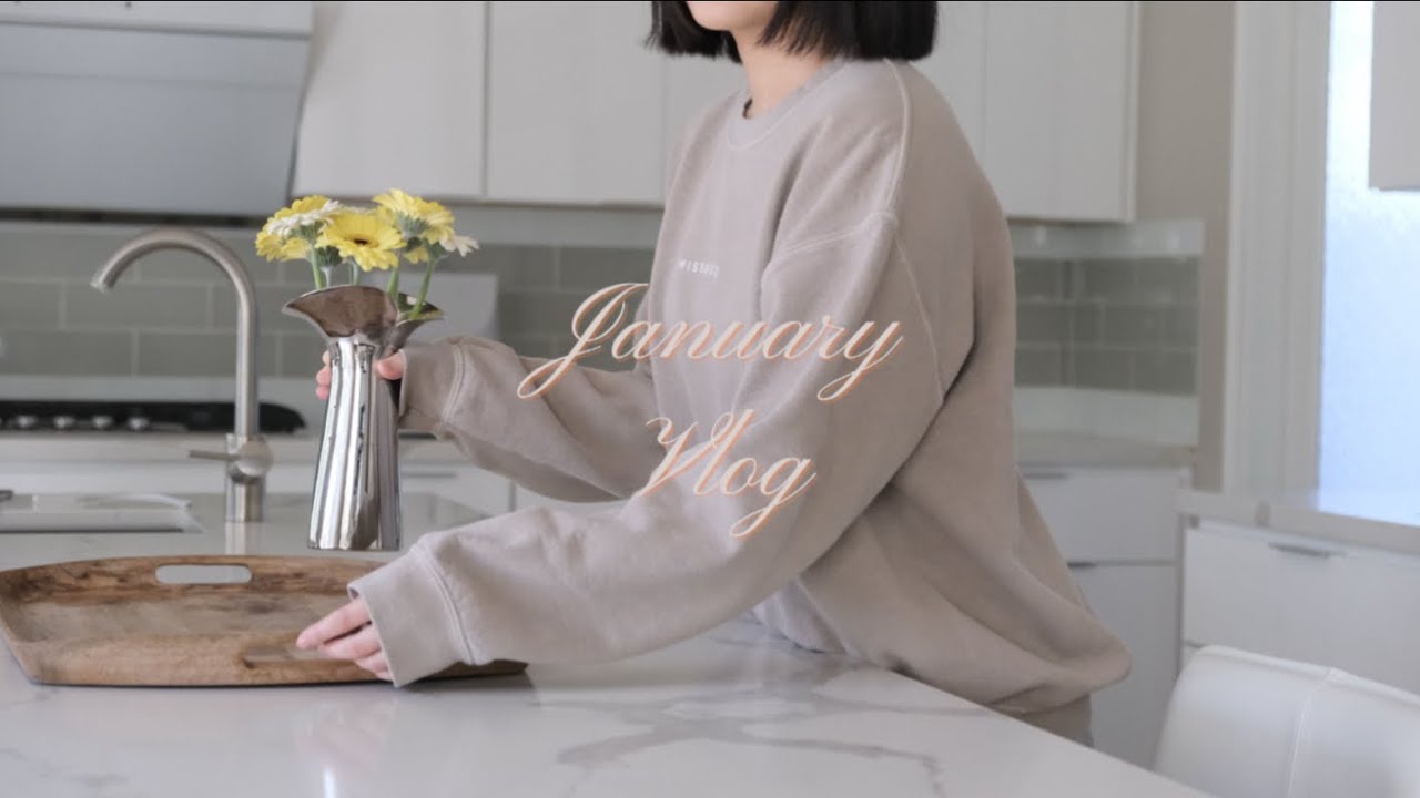 Cozy January Vlog at home | Matcha Basque Cheesecake, 5 mins quick pasta recipe, Chocolate ...