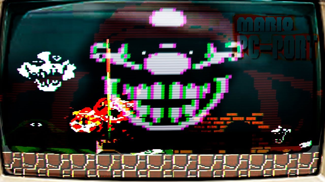 Un Cartucho Maldito de Super Mario Bros! MARIO 85´ PC PORT (CREEPYPASTA ...