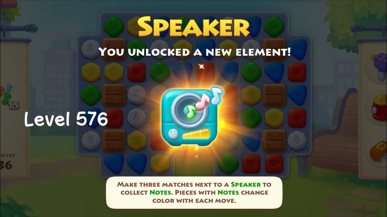 Township Colorful Puzzle Speaker New Element Unlocked | Colorful Puzzle ...