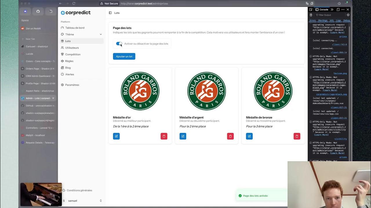 Admin dashboard - building a b2b startup from scratch week 4 (laravel vuejs) - YouTube