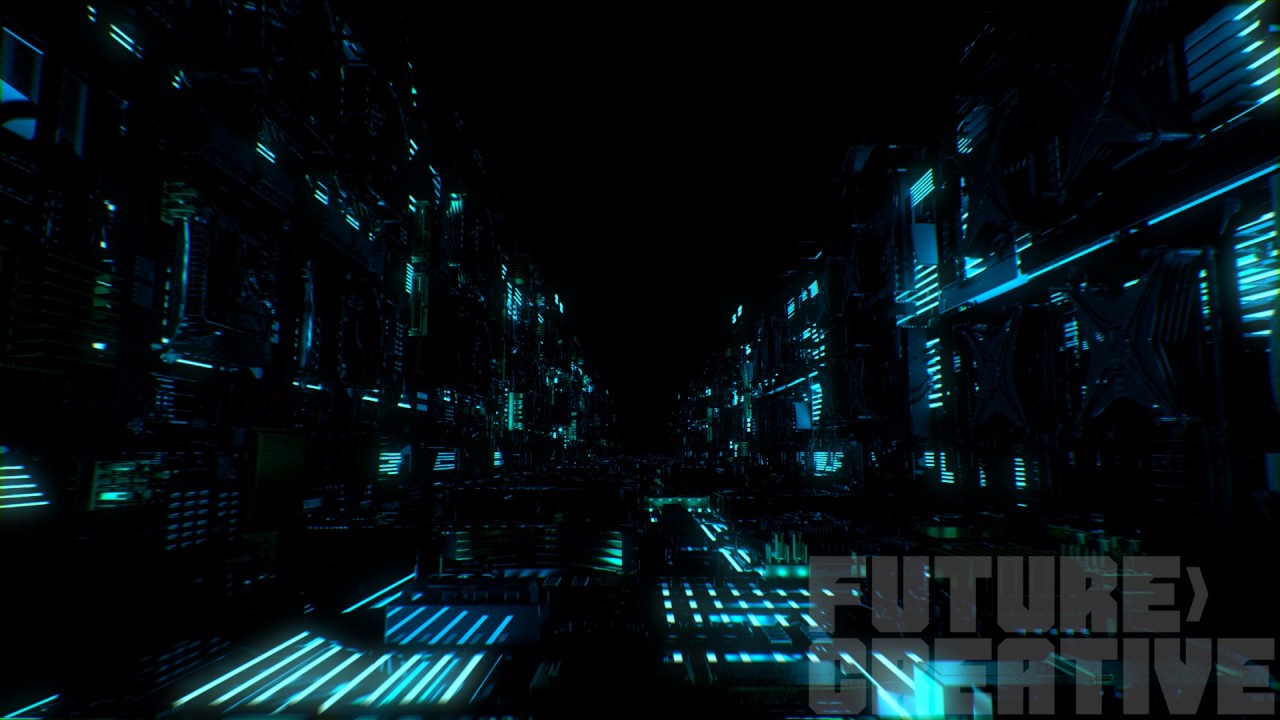 Fly Through of Computer Motherboard World (Looping Animation) - YouTube