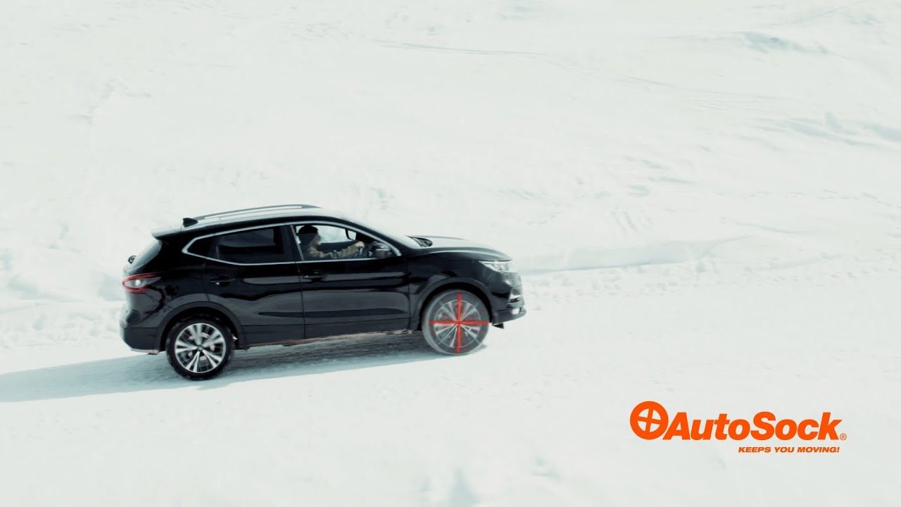 Safe Winter Driving Experience with Snow Socks from AutoSock, the ...