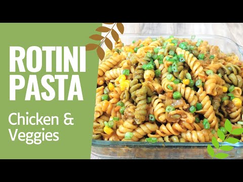 Rotini Pasta with Chicken & Vegetables II Quick & Easy Italian Pasta Recipe for Beginners