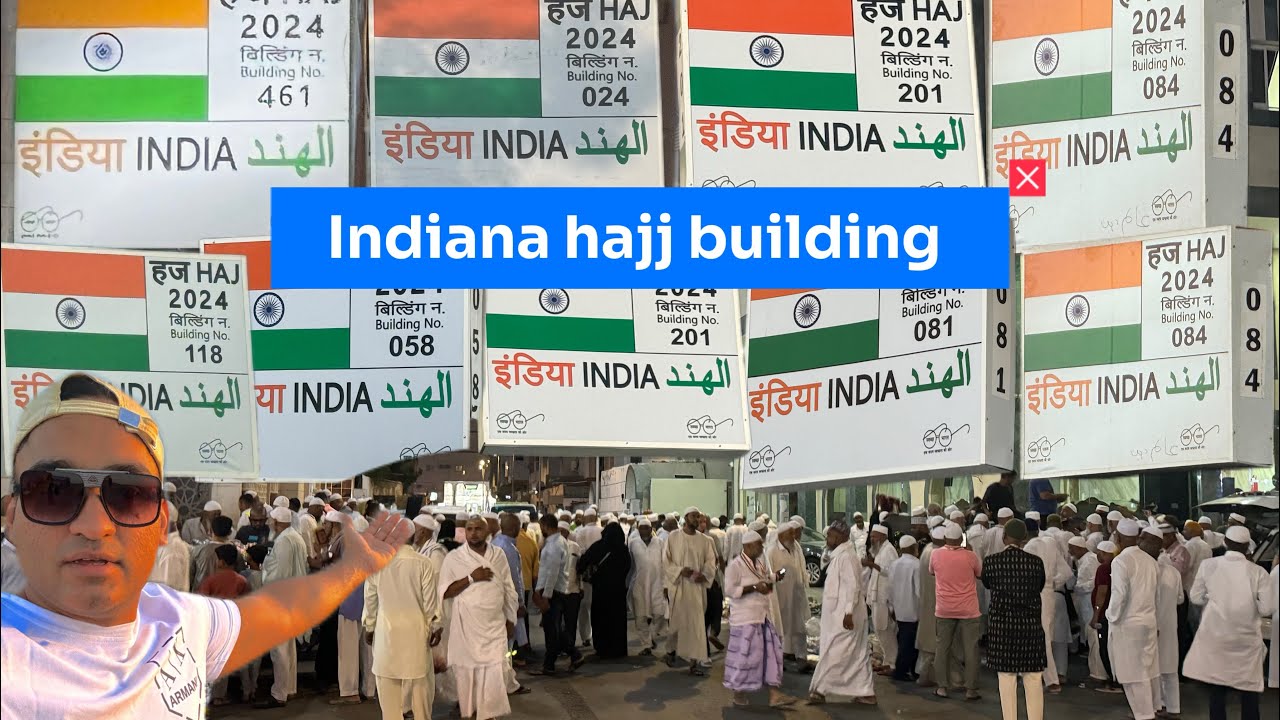 Indian hujaj buildings hajj update Aziziyah#makkah #vlog #hajj2024 ...