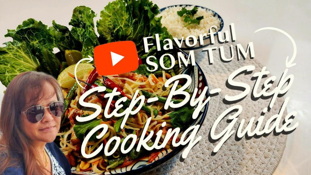 Authentic Thai Green Papaya Salad - Easy Som Tum Recipe! - YouTube
