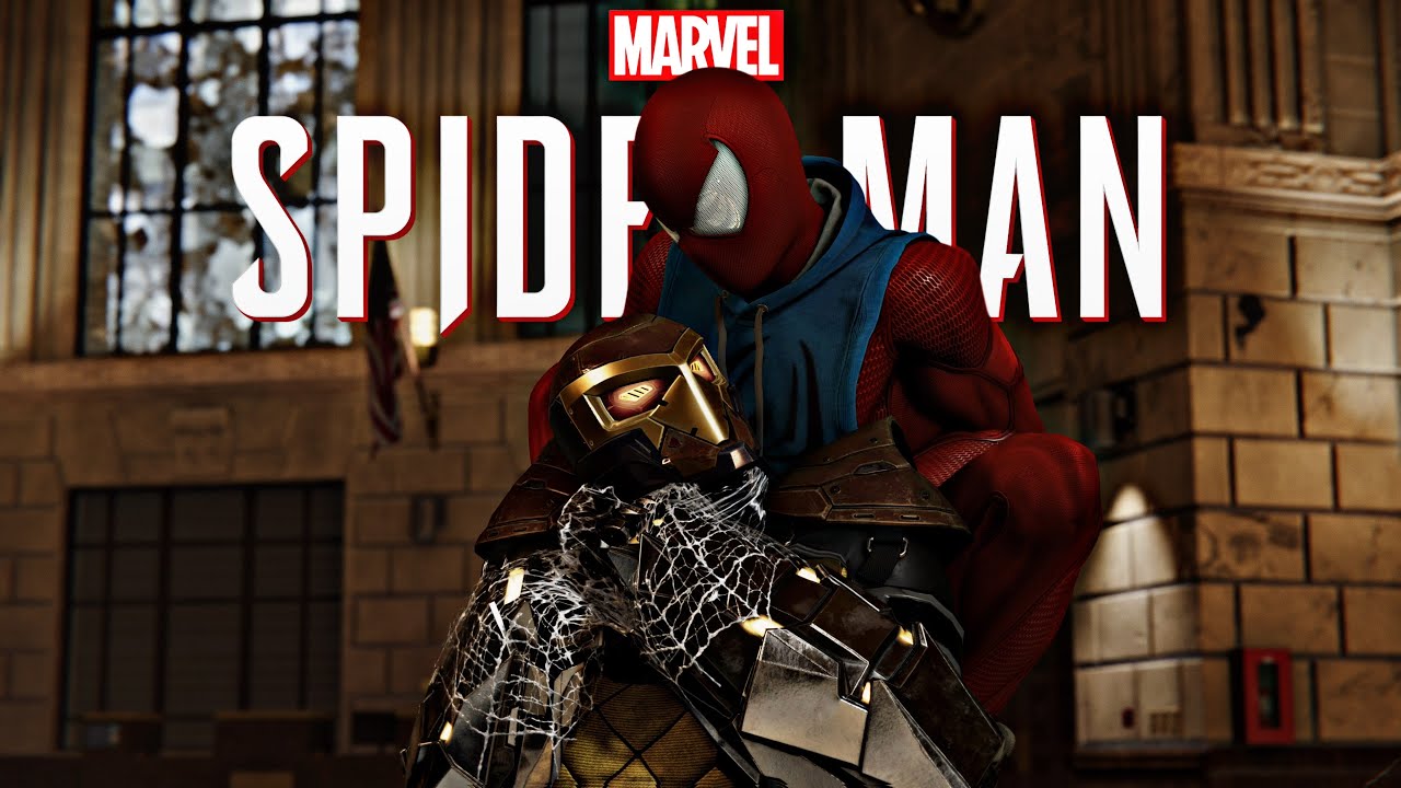 [4K] SPIDER MAN PS4 - Shocker Boss Fight (PS4 PRO) - YouTube