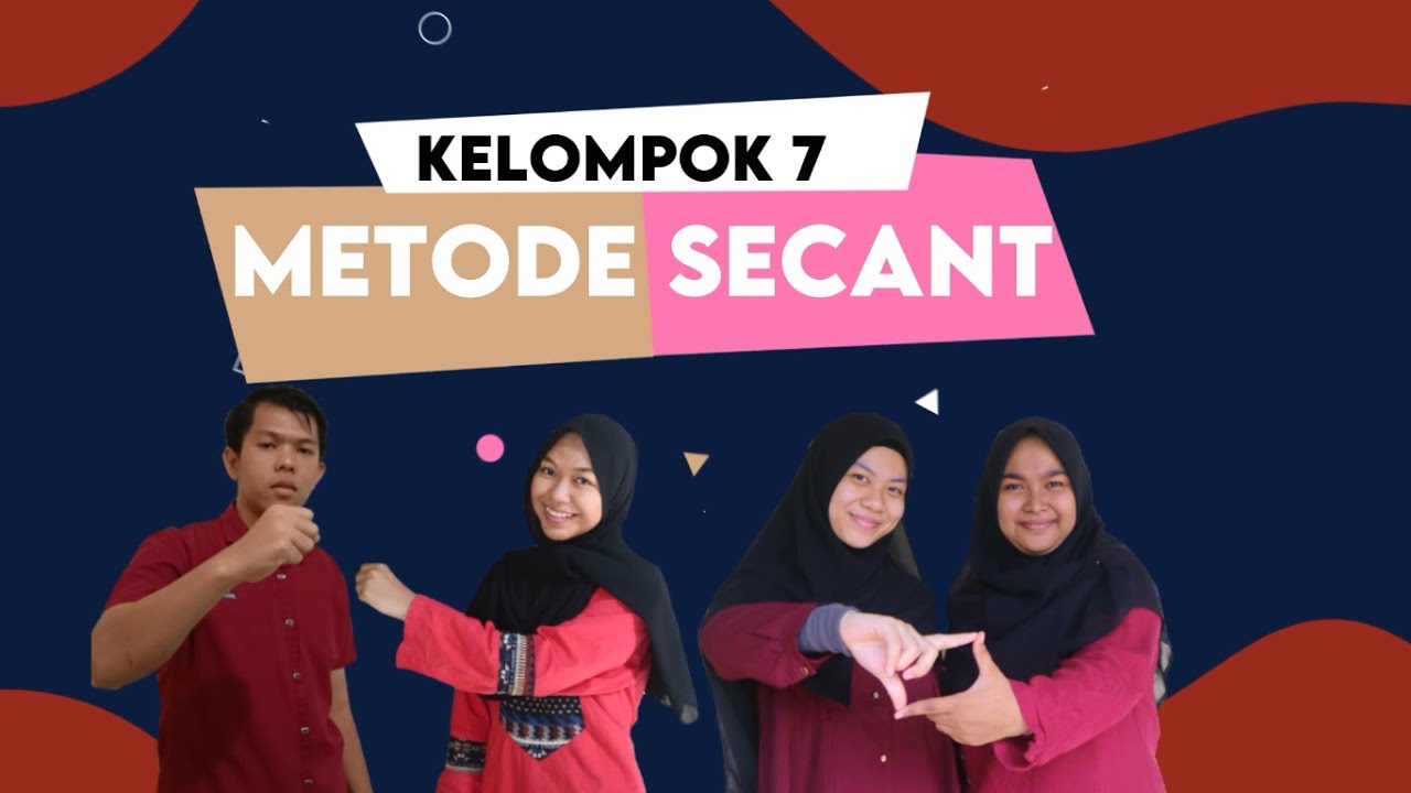 Metode Secant Menggunakan Visual Basic Microsoft Excel 2019 - YouTube