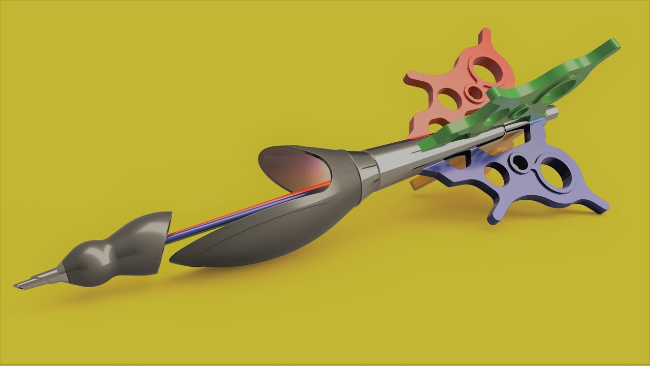 3D Modeling Ai Ohto's Ballpoint Pen Weapon (Wonder Egg Priority) using ...