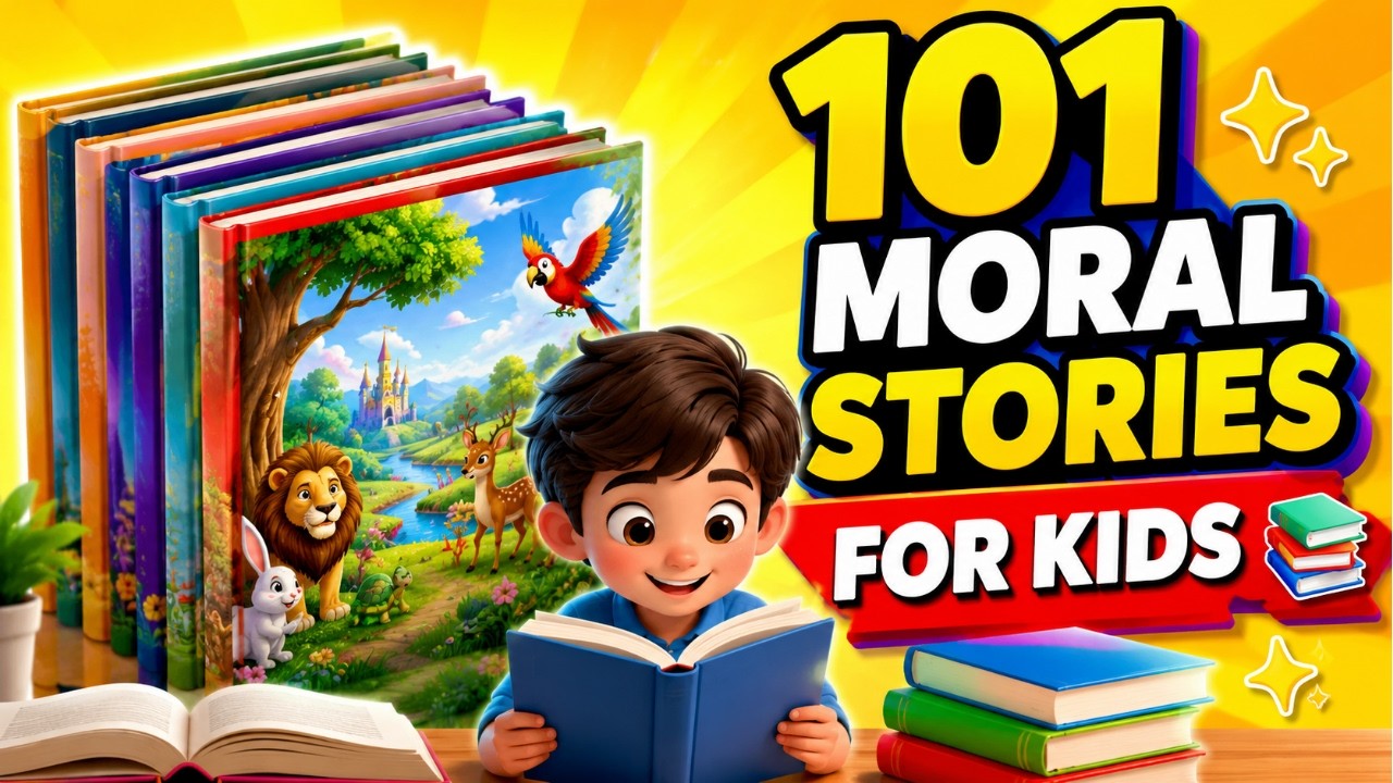 Story Books set of 10 in English with 101 Moral Stories - YouTube