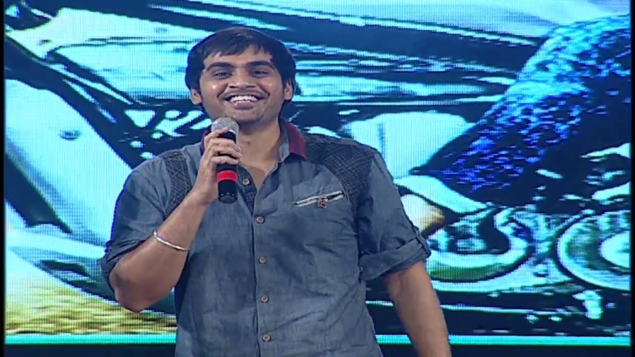 Director Sujith Speech about the Movie making at Express Raja Movie ...