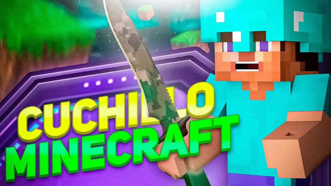 CUCHILLO MINECRAFT XD- 🤑 SKINCLUB🧡 - YouTube