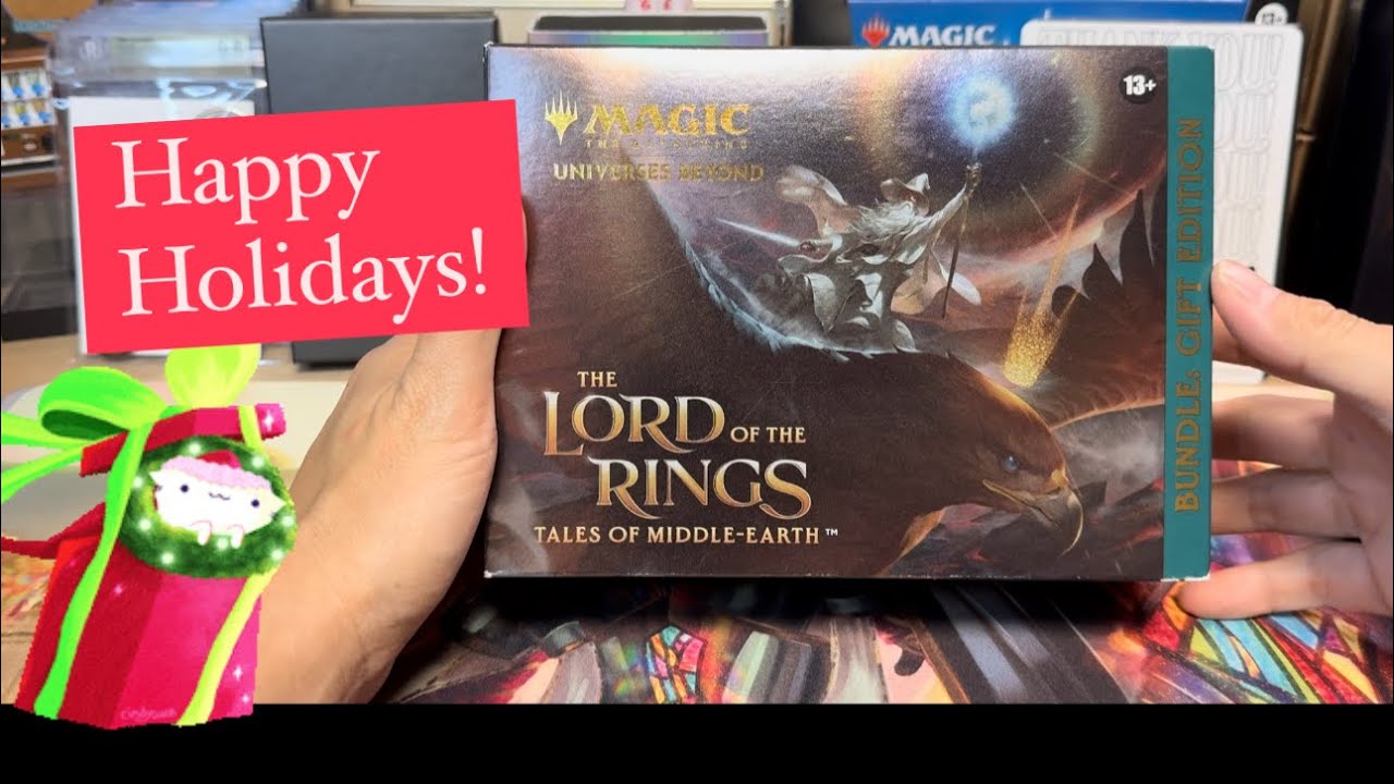 Christmas Lord of the Rings Tales of Middle Earth MtG gift bundle ...